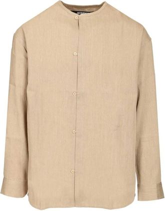 Jacquemus Homme, Chemises, Beige, Taille: L Shirt