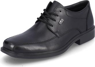 Rieker Herren Businessschuhe B0013, Männer Schnürschuhe, wasserabweisend, riekerTEX,Derby schnürung,Freizeit,Schnuerer,schwarz (00),41 EU / 7.5 UK