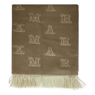 Max Mara &Eacute;charpe &agrave; franges en cachemire Wsklause - Femme - Accessoires - Beige - Taille: ONE Size