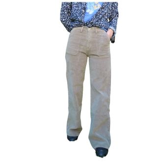 Islow Weite Hose Andrea - - Trousers - Damen - Beige - W30