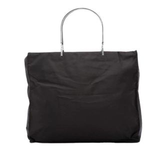 Prada Pre-owned Nylon Tote Bag - - Pre-owned - Damen - Braun - ONE SIZE