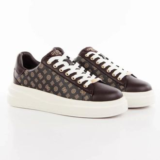 Guess Femme, Chaussures, Brun, Taille: 36 EU Elbina Basket