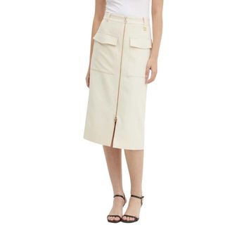 Joop Midi-Rock mit Patte - - Skirts - Damen - Beige - XS