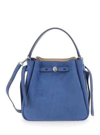 Tory Burch Romy Bucket Bag - Blue