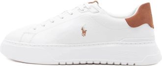 Polo Ralph Lauren Homme, Chaussures, Blanc, Taille: 44 EU Rlite Court Baskets