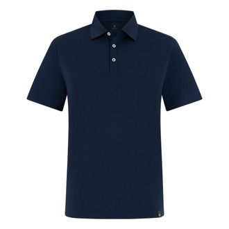 Boggi Milano Homme, Tops, Bleu, Taille: S Polo en Polyester Haute Performance