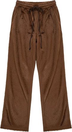 Song for the Mute drawstring trousers - Braun