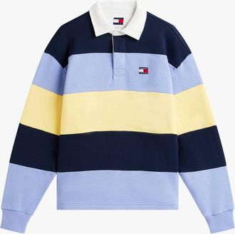 Tommy Hilfiger Polo ray&eacute; manches longues en coton