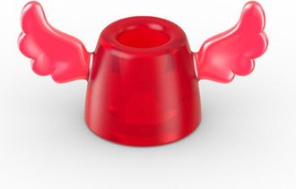 Koziol Zahnbürstenhalter Hermes transparent rot K12