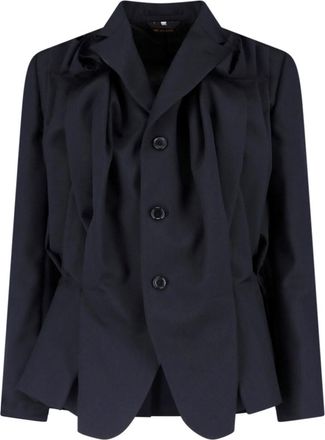 Comme Des Gar&ccedil;ons Pleated Blazer