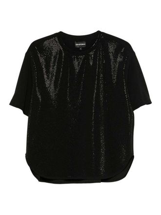 Emporio Armani Pull Col Rond - Noir