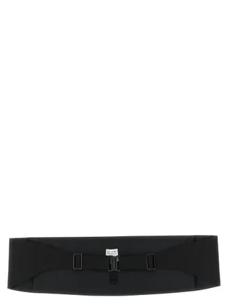 Pal Zileri Mens Black Polyester Cummerbund Accessory