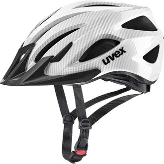 Uvex Unisex - Erwachsene, Viva 3 Fahrradhelm, Carbon Look White, 52-57 cm