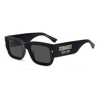Dsquared2 unisex, Accessoires, Noir, Taille: 52 MM Lunettes de Soleil Homme Style D2