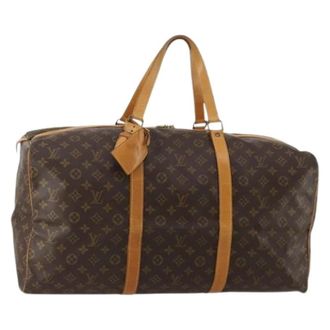 Louis Vuitton Pre-owned Sac Souple 55 Sac Boston - Femme - Pre-owned - Brun - Taille: ONE Size