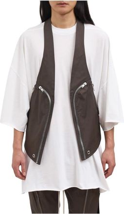 Rick Owens Homme, Vestes, Gris, Taille: M Bauhaus Vest