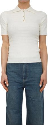 Marella Femme, Pulls, Beige, Taille: 40 FR Maglia-Canottiera-Top