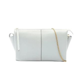 Celine Pre-owned Tri Fold Leder Schultertasche - - Pre-owned - Damen - Blau - ONE SIZE
