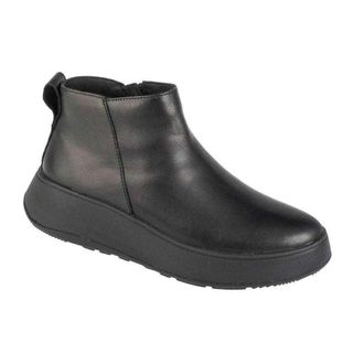 FitFlop Fit Flop - F-Mode Stiefeletten f&uuml;r Damen, Leder (Schwarz)