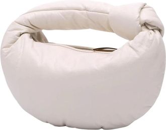 Bottega Veneta Pre-owned Mini Jodie Knot Hobo Bag - Femme - Pre-owned - Blanc - Taille: ONE Size