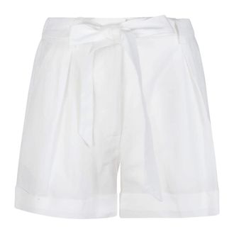 Pinko Primula Short - - Shorts - Damen - Wei&szlig; - L