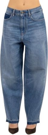 Pinko Pinko, Femme, Jeans, Bleu, Taille: W26 Jean Coupe Large