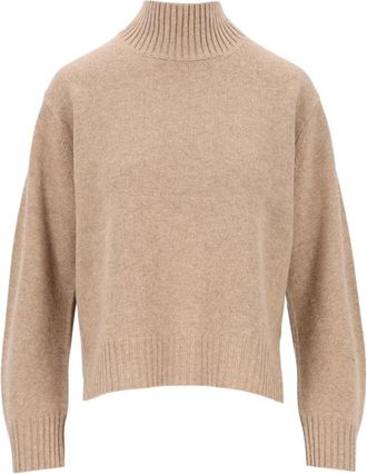 Maison Kitsun&eacute; Rollkragenpullover - - Knitwear - Damen - Beige - S