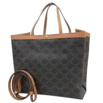 Celine Pre-owned Vintage Tote Bag - - Pre-owned - Damen - Braun - ONE SIZE