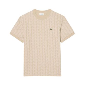 Lacoste Homme, Tops, Beige, Taille: M T-Chemises