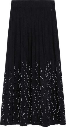 Scalpers Beads Knit Skirt