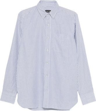 Tom Ford striped shirt - Wei&szlig;