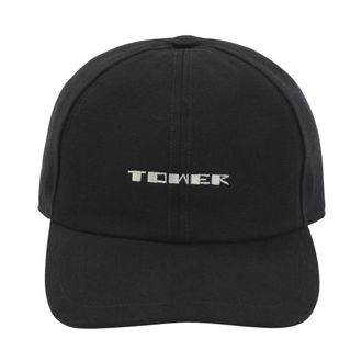 Rick Owens Bestickte Logo-Kappe - - Accessories - Herren - Schwarzk - M