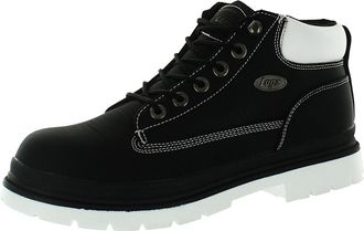 Lugz Herren Drifter Ripstop Mode-Stiefel, Schwarz/Weiß, 41.5 EU