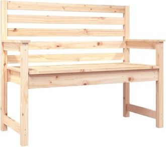 vidaXL Vidaxl - Banc de jardin 109x48x91,5 cm bois massif de pin