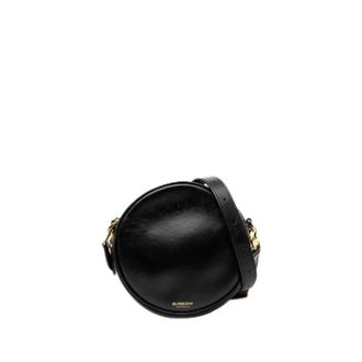 Burberry Sac bandouli&egrave;re rond en cuir Pre-owned - Femme - Pre-owned - Noir - Taille: ONE Size