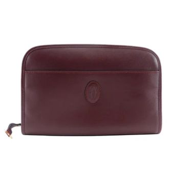 Cartier Pre-owned Leder clutches - - Pre-owned - Damen - Rot - ONE SIZE