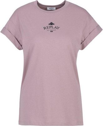 Replay T-Shirt Cotton Jersey (1-tlg)