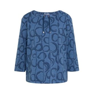 Rabe Damen, Blusen & Hemden, Blau, 5XLGröße