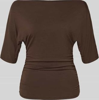 Noisy May T-Shirt mit Carmen-Ausschnitt Modell JUNE