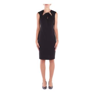 Ralph Lauren Corentyne Short Sleeve Cocktail Dress - Femme - Robes - Noir - Taille: 36 FR