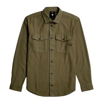 G-Star Homme, Chemises, Vert, Taille: XL Casual Chemises