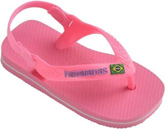 Havaianas 4140577 Baby Brasil Logo II, Sandales Mixte Bébé, Crystal Rose, 25/26