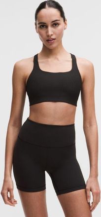 lululemon All-Time Hero Sports Bra Medium Support, B/C Cup pour Femmes - Noir - Taille 2XS
