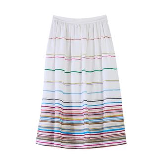 Paul Smith Gonna Lunga Multiriga PS - - Skirts - Damen - Mehrfarbig - M
