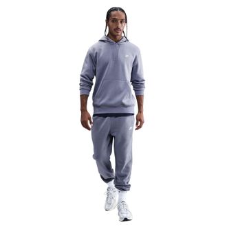 Nike Club Hoodie zum &Uuml;berziehen f&uuml;r Herren, Fleece (Gespenst/Wei&szlig;)