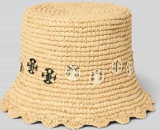 Paco Rabanne Strohhut mit Label-Details