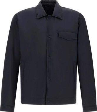 Herno Blazer - Bleu Fonc&eacute;