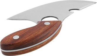 Amosfun Edelstahl Fleischmesser Rostfrei Hohe Härte Langlebig Praktischer Fleischzerteiler Für Haushalt Und Grill Leicht Zu Reinigen Vielseitig Einsetzbar Für