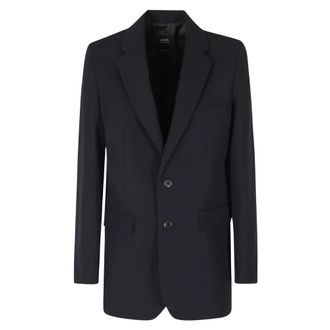 A.P.C. Blazers - - Jackets - Damen - Blau - S