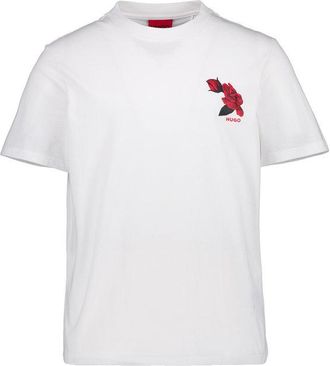 HUGO BOSS Herren T-Shirt wei&szlig;